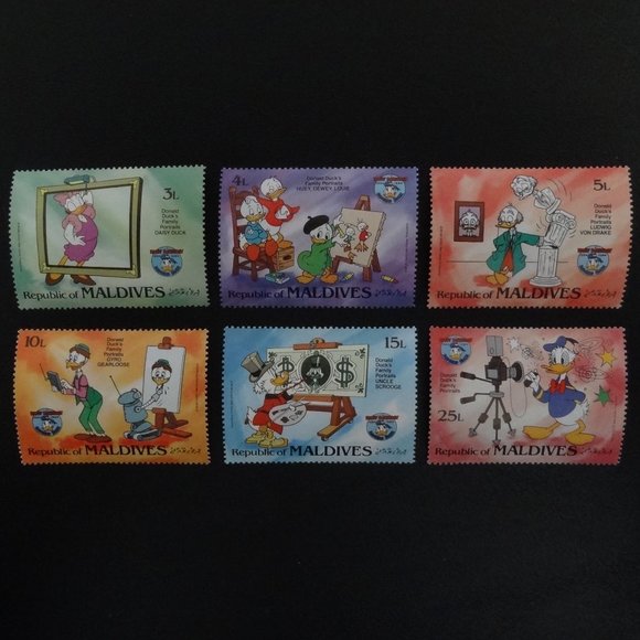 Disney | Other | Disney Animation Foreign Stamps Bundle And Save | Poshmark